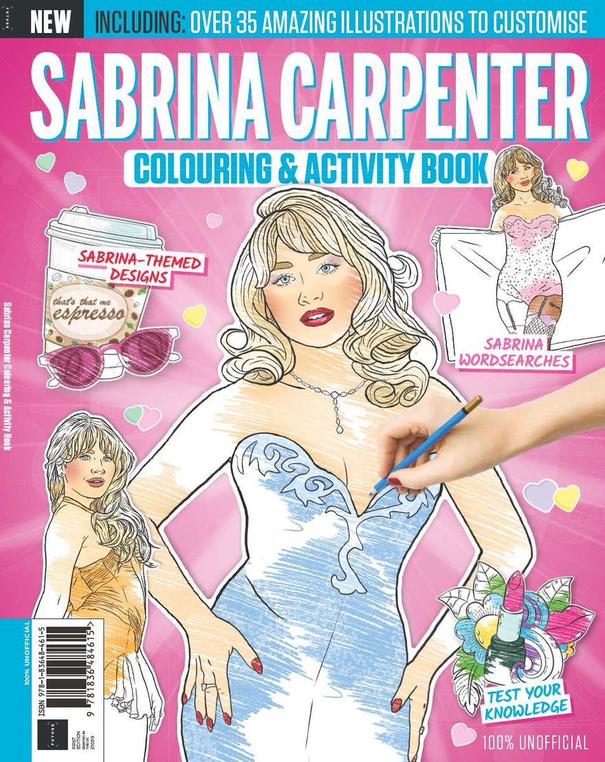 Magazines Direct | Sabrina Carpenter Colouring & Activity Book
