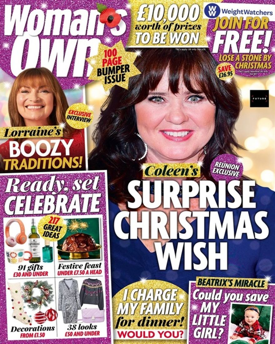 Magazines Direct | Woman's Own 14th November Double Issue