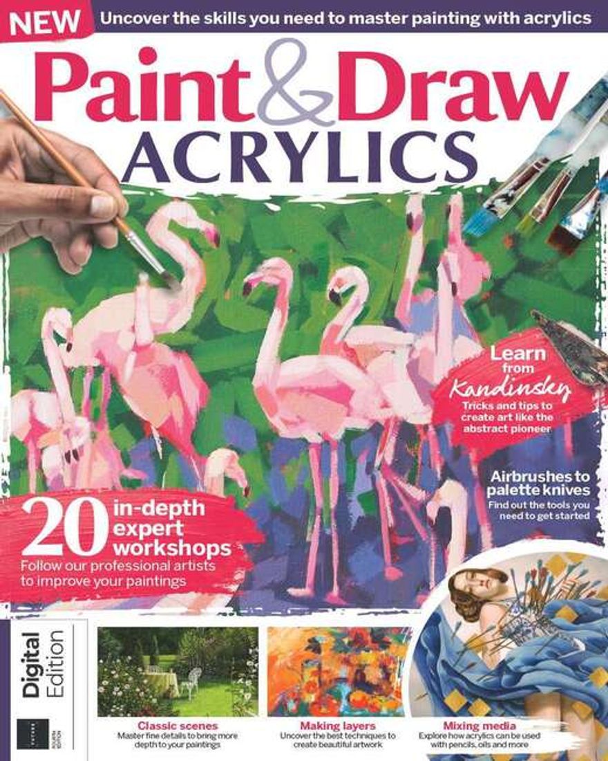 Magazines Direct | Paint & Draw Acrylics (4th Edition)